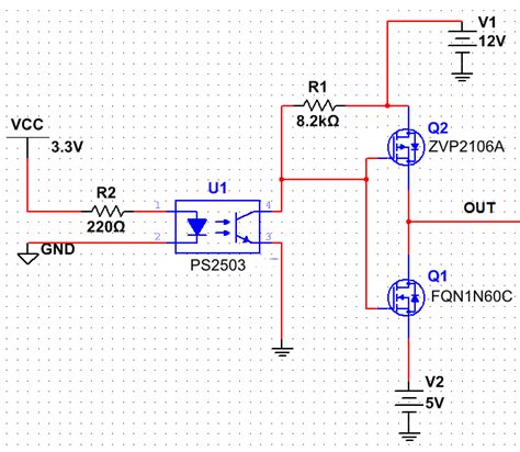 Mosfet V Voltage TTL Selector Electrical Engineering Stack Exchange