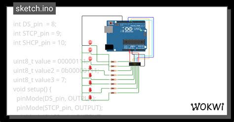 Testleds Wokwi ESP STM Arduino Simulator