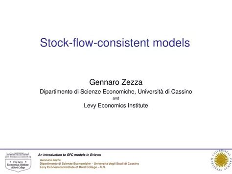 ppt stock flow consistent models powerpoint presentation free