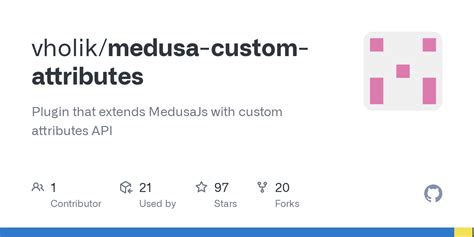 github vholik medusa custom attributes plugin that extends medusajs