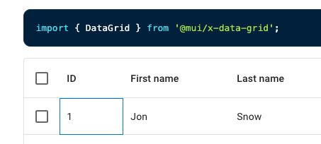 DataGrid Add A Property To Define The Selection Mode Row Cell Or Both Issue Mui