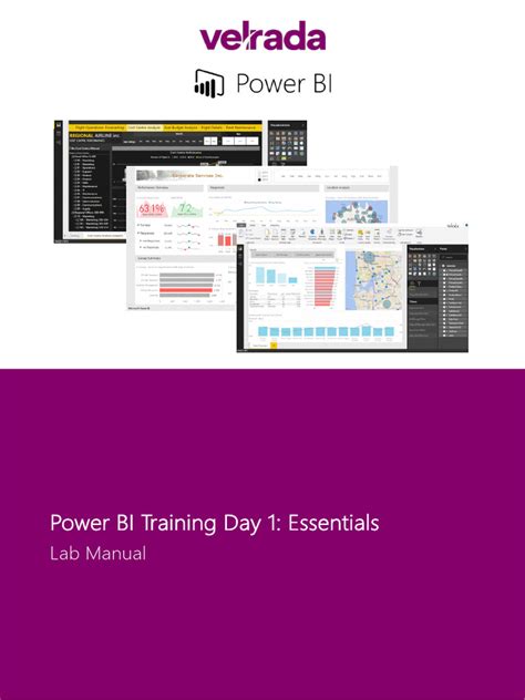 Power Bi Training Course Day 1 Lab Manual Pdf Microsoft Excel