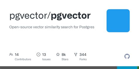 github pgvector pgvector open source vector similarity search for