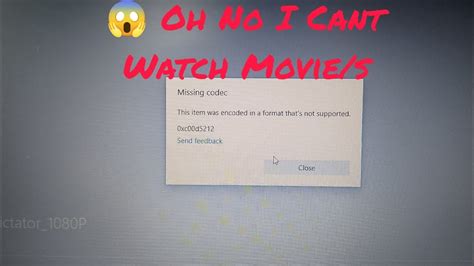 How To Fix This Item Was Encoded In A Format That S Not Supported Xc D YouTube