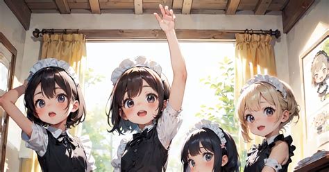 メイド メイドさんが可愛いだけ4 ぽーたるのイラスト Pixiv