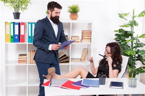 Office Domination Stock Image Image Of Hand Green Clothes 9520277