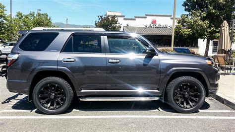 Toyota 4runner Sr5 Black Rims