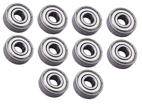 10 Each 1603 Zz Sealed Radial Ball Bearing 516 Id X 78 Od X 932