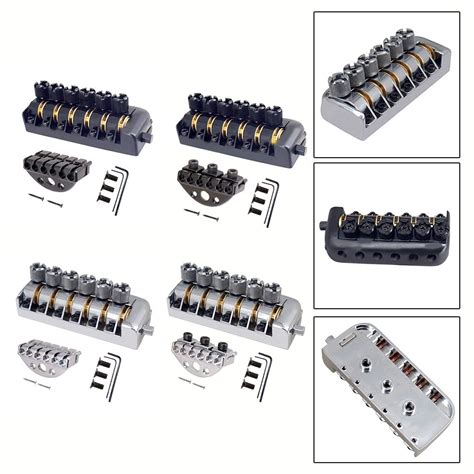 การลดราคาครงใหญคณภาพสง 6 สายอานกตารไฟฟา Headless Fixed Bridge Tailpiece Nut