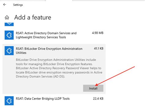 backup existing and new bitlocker recovery keys to ad