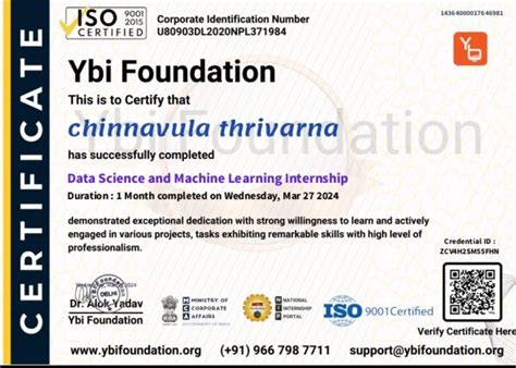 Chinnavula Thrivarna Reddy On Linkedin Hey Connections 👋 I Am Thrilled To Announce That I Have