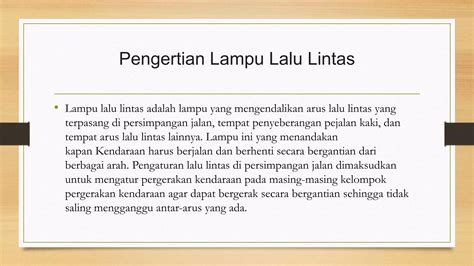 Pembuatan Lampu Lalu Lintas Menggunakan Atmega Pptx