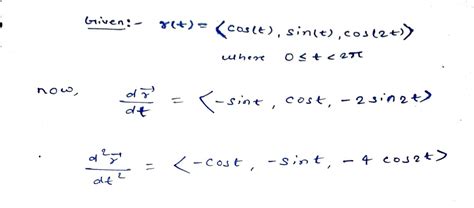 Answered Compute The Curvature Function For The Curve Rt Cost
