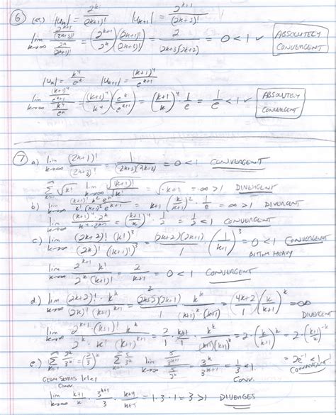 Unit 03 Infinite Series And Convergence Mr Urbancs Classroom
