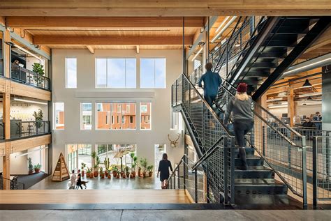 Holst Architecture Wraps Curvaceous Facades Of Portland Office Buildings In Cedar
