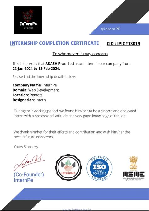 akash p on linkedin internpe internpeinternship webdevelopment