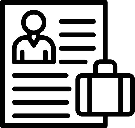 Vector Design Portfolio Icon Style 22271723 Vector Art At Vecteezy