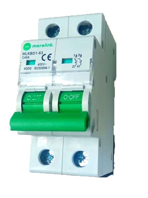 Two pole mcb – Morelink Technology