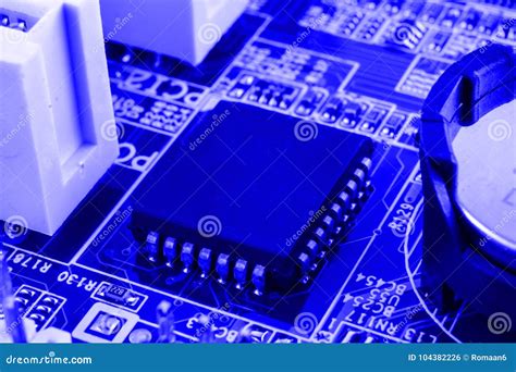 PCI Connector Slot In Motherboard Stock Photography CartoonDealer Com