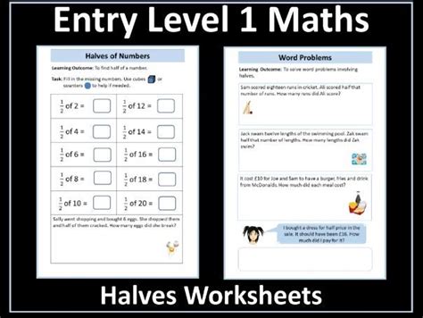 AQA Entry Level Maths Bundle Teaching Resources