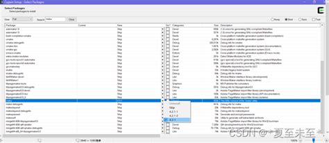 Cygwin安装cygwin安装make Csdn博客