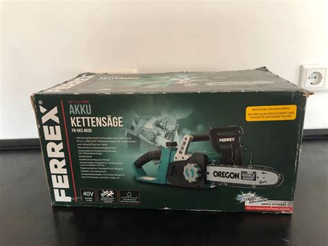 Ferrex 40 V Akku Kettensäge Edelküche