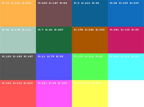 RGB In C