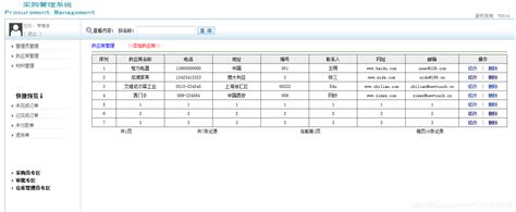 Javaweb采购管理系统采购管理系统 Servlet Csdn博客