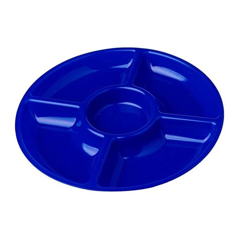 Round Compartment Tray Colourful Chinese Lunar New Year Snack Tray Plastic Food Storage Ideas
