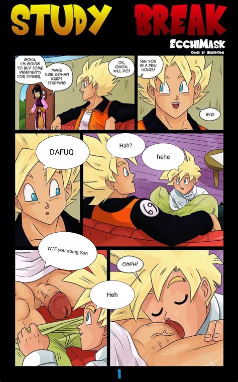 Rule 34 Chichi Comic Dragon Ball Dragon Ball Z Ecchimask Father And Son Female Gay Male Mother