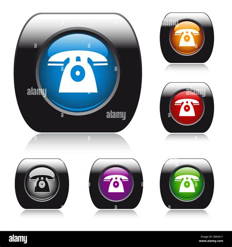 Vector Glossy Button For Web Design Stock Vector Image And Art Alamy