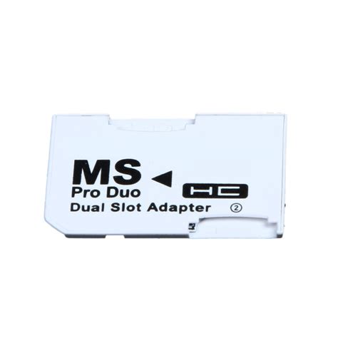 Dual Slot Micro Voor Sd Sdhc Tf Naar Memory Stick Vicedeal