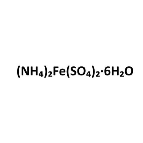 Ammonium Ironiisulfate 6 Water Hr 500g He1007282 He1007282
