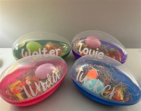 Personalized Jumbo Easter Eggs Large Easter Egg Easter Eggs Basket