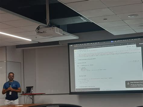 Sudharshan Vijay On Linkedin Automation Ai Geeknight Thoughtworks Machinelearning Innovation