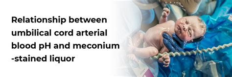 Relationship Between Umbilical Cord Arterial Blood Ph And Meconium