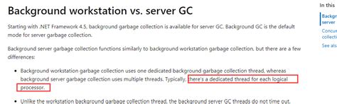 Question How To Inspect The Background Gc Thread Issue Dotnet Runtime GitHub