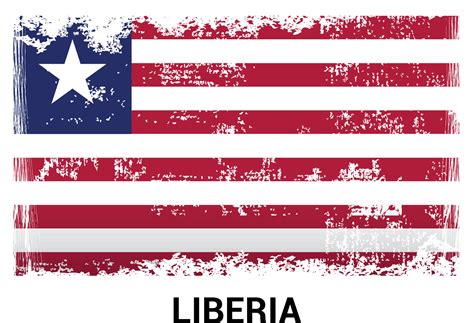 Liberia Flags Design Vector 13365953 Vector Art At Vecteezy