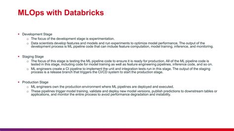 Databricks For Mlops Presentation Aiml Pptx
