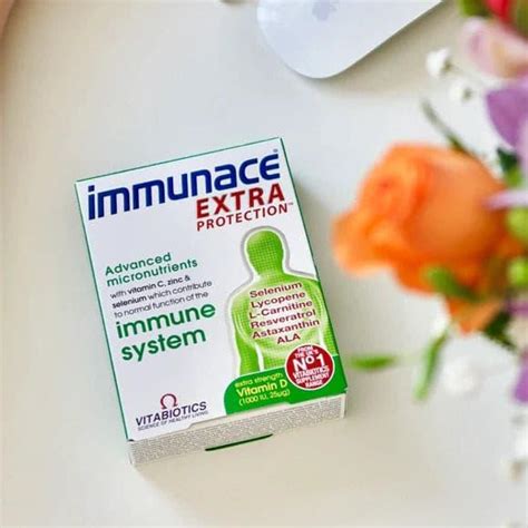 Buy Immunace Extra Protection Vitabiotics Rightangled