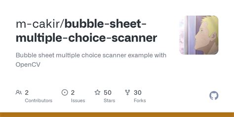 Github M Cakirbubble Sheet Multiple Choice Scanner Bubble Sheet