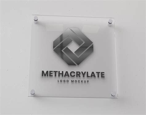 Acrylic Signage Mockup Psd High Quality Free Psd Templates For