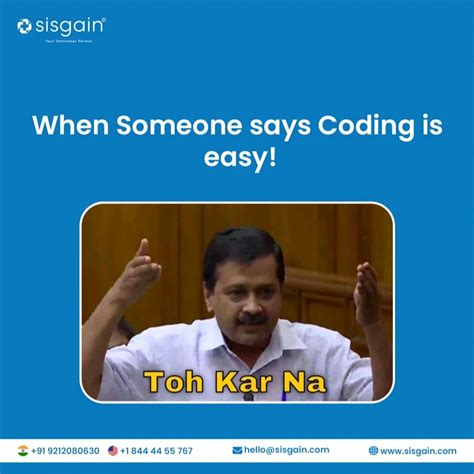 Sisgain On Linkedin Officememes Codingmemes Workmemes Coderlife