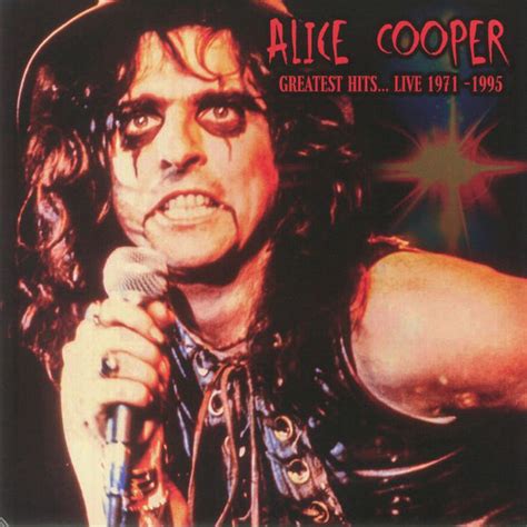 Alice Cooper Greatest Hits Live 1971 1995 Eco Mixed 180g Vinyl Vi