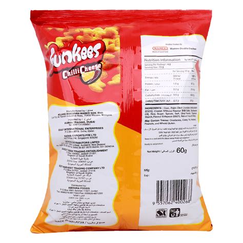 Mamee Funkees Zig Zag Chilly Cheese 60 G Online At Best Price Lulu Uae
