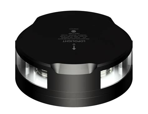 Lopolight 3nm Masthead 360° White Black W Fb Base Captains Shop