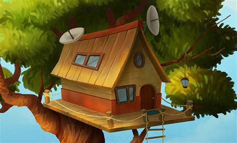 Tree House Concept Art On Behance