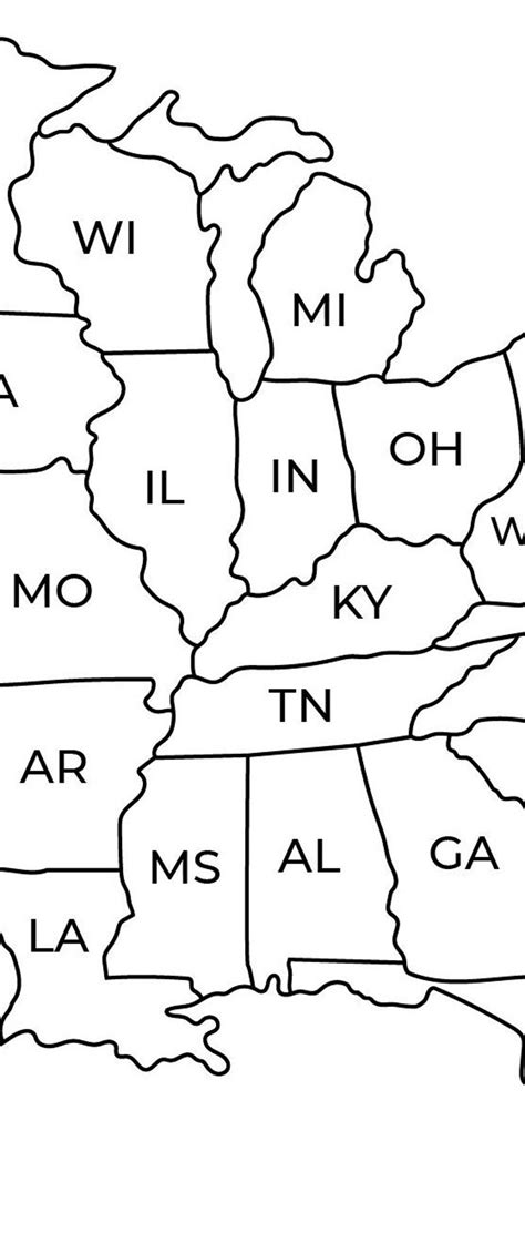 Map Of Usa Printable Usa Map Printable Printable Usa Map Usa Map Wall