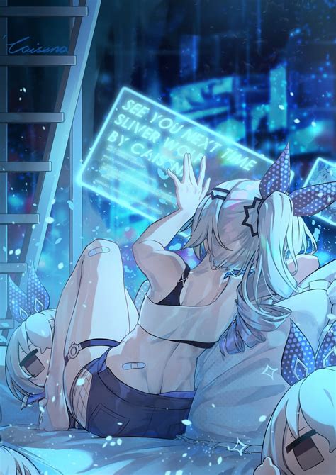 Silver Wolf Honkai And 1 More Drawn By Caisena Danbooru