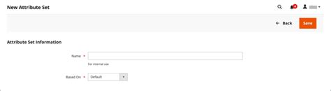 Attribute Sets Adobe Commerce